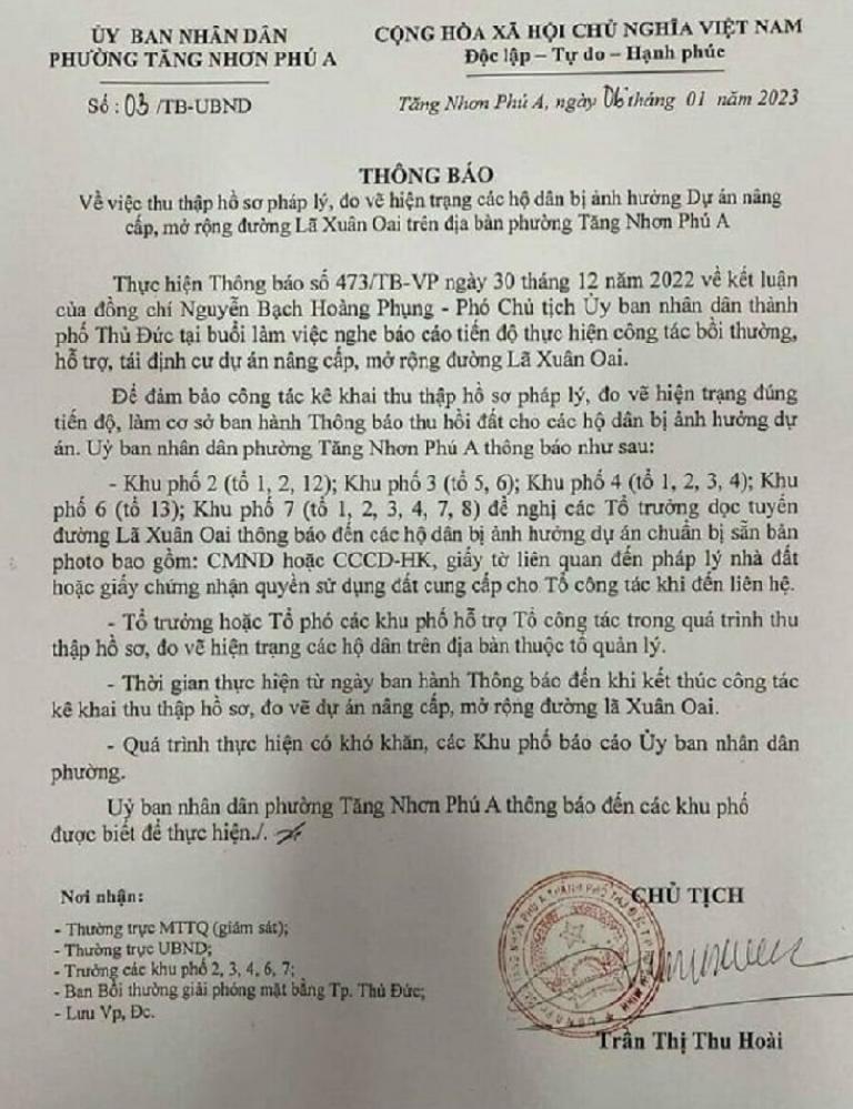 Quy hoạch mở rộng 5 tuyến đường trọng điểm của Thành phố Thủ Đức